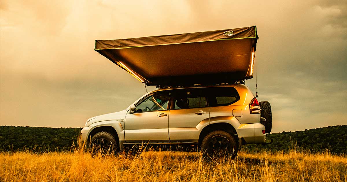 Shelter Max Freestanding Car Side Awning | EDGE Overland